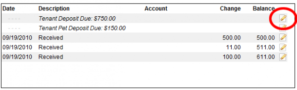 Quickly Change Deposit Requirements