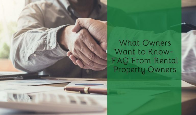 What Owners Want to Know - FAQ from Rental Property Owners