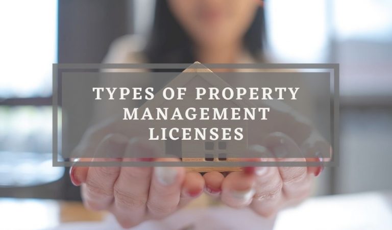Type of Property Management Licenses