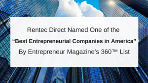 Rentec Direct on Entrepreneur 360™ List from Entrepreneur Magazine