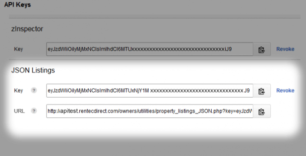 Rental Listings JSON API - Add Rental Listings to Your Custom Website