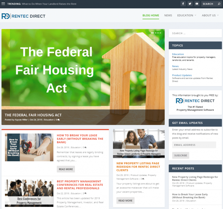 Introducing the Rentec Direct Blog Redesign: A Property Management Blog ...