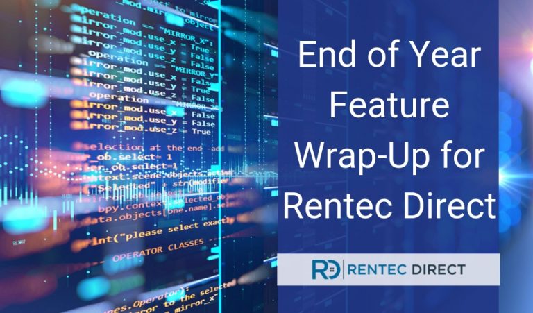 End of Year Feature Wrap-Up for Rentec Direct