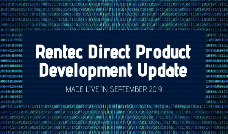 Rentec Direct Product Development Update: Made Live in September 2019