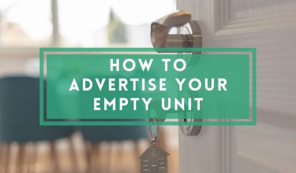 How to Advertise Your Empty Unit