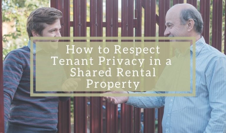 How to Respect Tenant Privacy in a Shared Rental Property