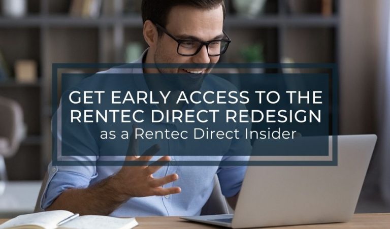 Get Early Access to the Rentec Direct Redesign as a Rentec Direct Insider