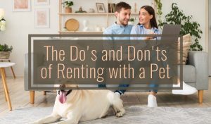 The Do's and Don'ts of Renting With a Pet