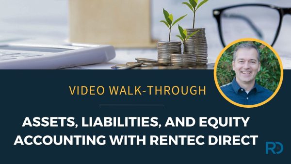 Assets, Liabilities, and Equity Accounting With Rentec Direct - Video ...