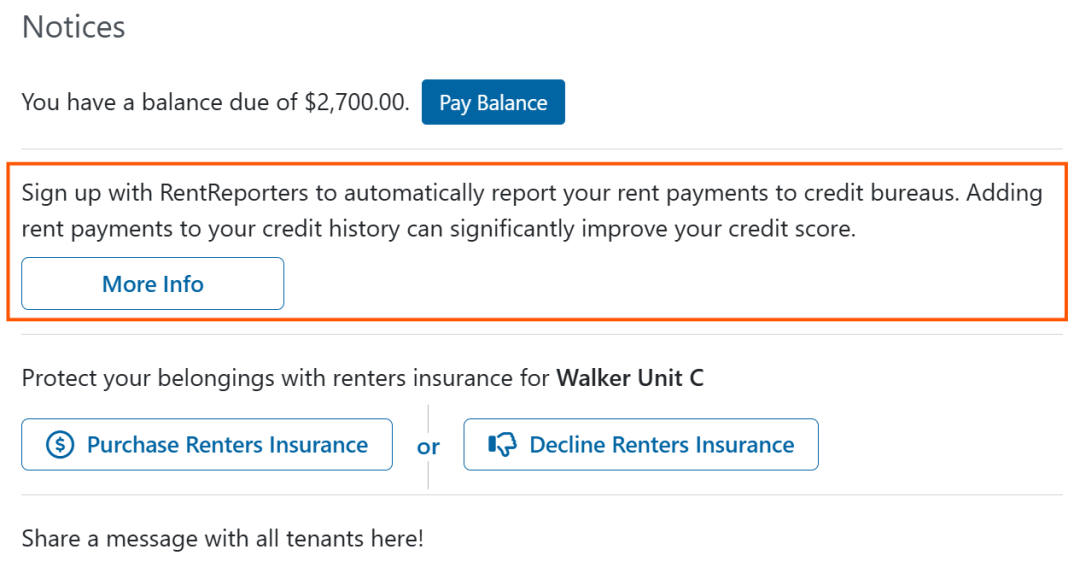 Feature Spotlight | Rent Payment Credit Reporting with RentReporters ...