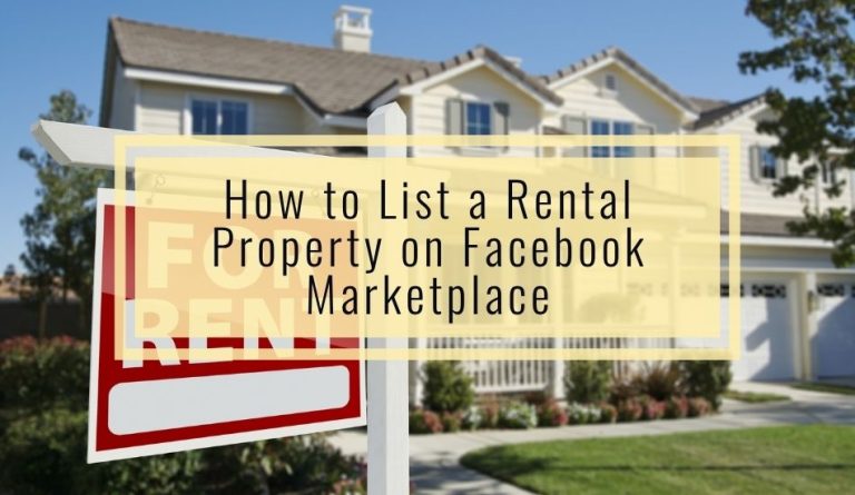How to List a Rental Property on Facebook Marketplace